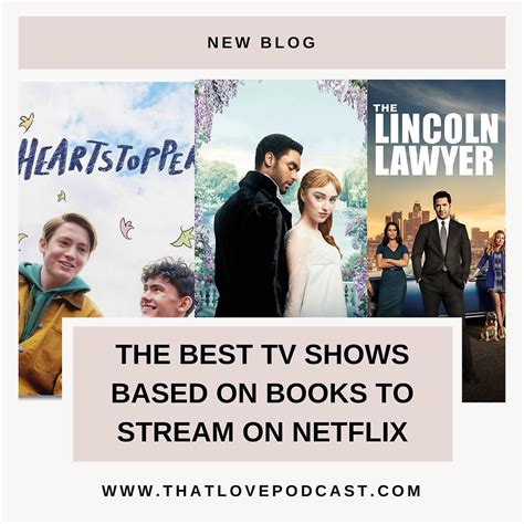 The Best Tv Shows Based On Books To Stream On Netflix
