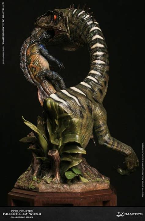 Coelophysis Green Paleontology World Mus008a Collectible Museum
