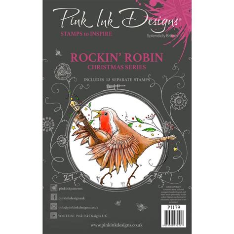 Pink Ink Rockin Robin Stamp Pink Ink Designs