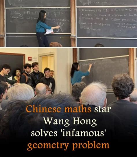 Wang Hong Has Solved The Long Standing Kakeya Conjecture In Three… Sam Eba