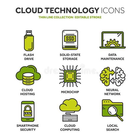 Cloud Computing Internet Technology Online Services Data Information Security Connection