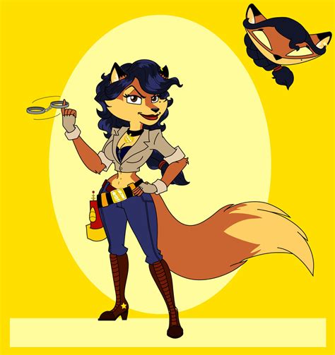 Inspector Carmelita Montoya Fox By The Manga Goddess On Deviantart
