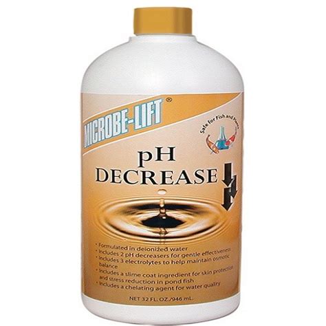 Microbe Lift Ph Decrease Ph 1 Litre Leeds Koi And Pond Centre
