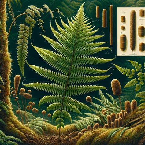 Fork Fern Tmesipteris Oblanceolata Natures Genome Giant Science