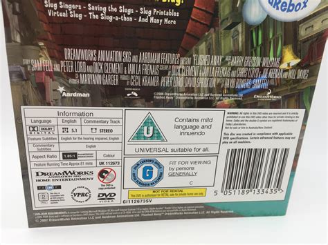 Flushed Away Dvd Lot