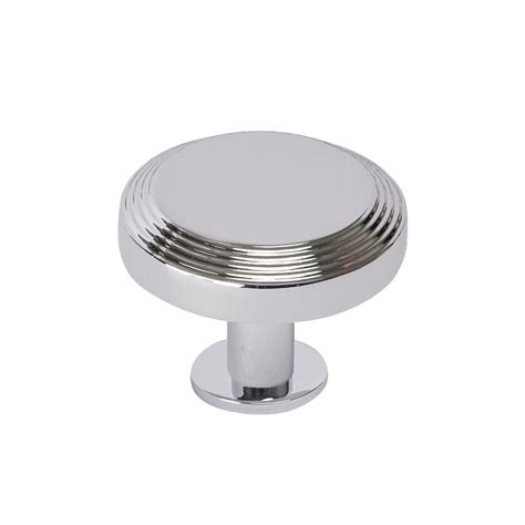 Chrome Cupboard Knobs Kitchen Cabinet Furniture