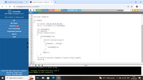 Keerthana K On Linkedin Cprogramming Fundamentals Codingjourney