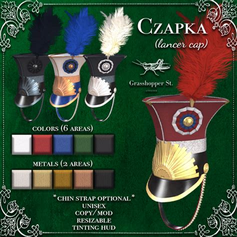 Second Life Marketplace Grasshopper St Czapka