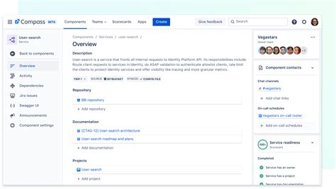 Compass Features Atlassian