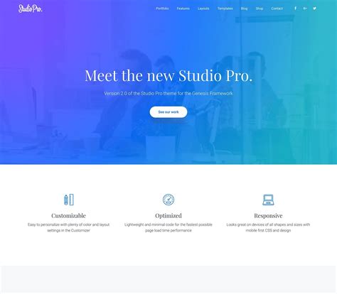 Studio Pro Theme • Gnu Elements