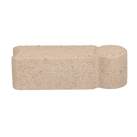 Shop Limestone Geometric Edging Stone Common 3 In X 12 In Actual