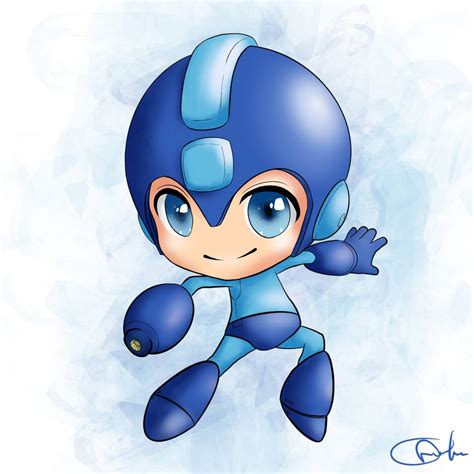 Chibi Mega Man By Chaesu On Deviantart