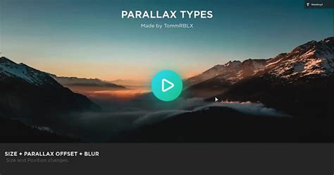 Parallax Ui Album On Imgur