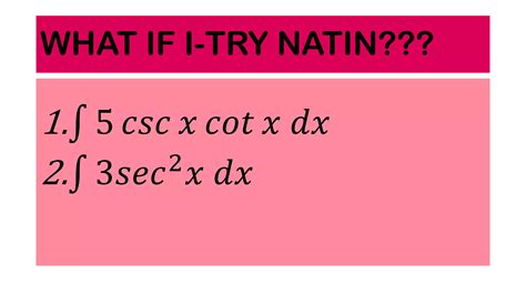 Antiderivatives Of Trigonometric Functionspdf