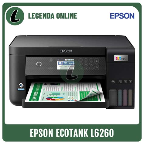 Jual Printer Epson L6260 Duplex All In One Ink Tank Print Scan Copy Wifi Ethernet Adf Fax