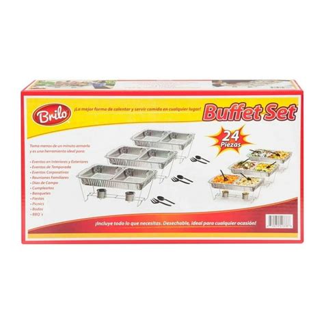 Charolas Para Buffet Brilo De Aluminio Desechable 3 Pzas A Precio De Socio Sams Club En Línea