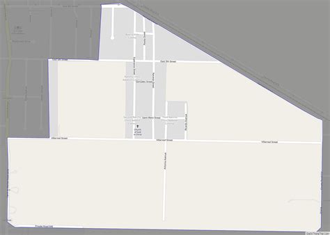 Map Of Rancho Chico Cdp Thong Thai Real