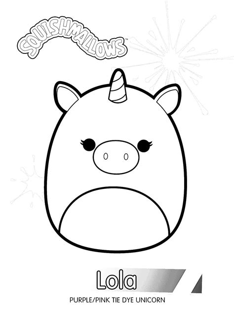 Squishmallows Coloring Pages Coloringlib