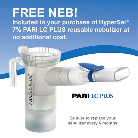 Hypersal 7 Sodium Chloride Inhalation Solution With Bonus Nebulizer