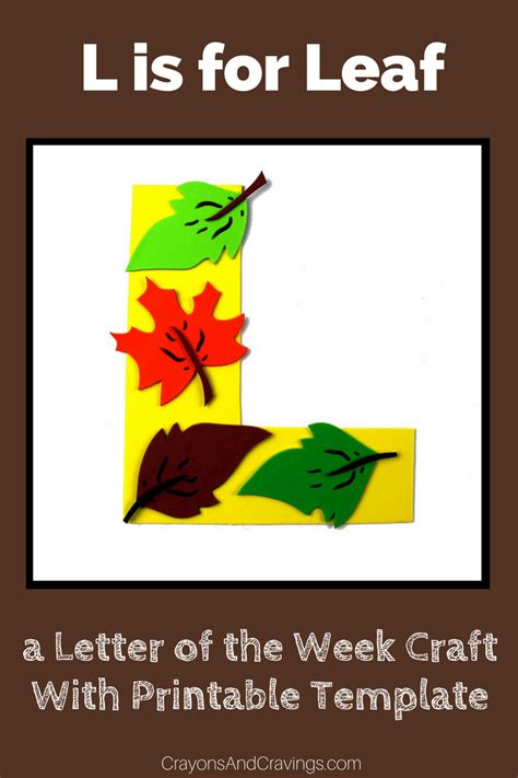 Letter L Craft Template At Roberta York Blog