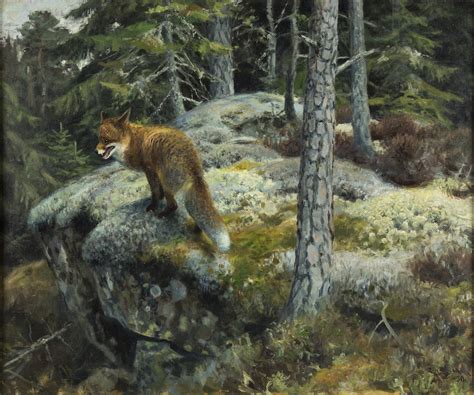 Thure Wallner Oil On Canvas Signed And Dated 30 Bukowskis