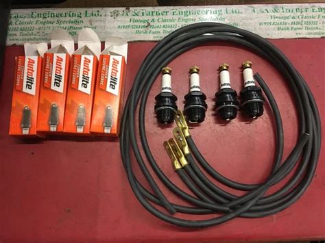 Fordson Standard N And E27n Major Sparkplug And Ht Lead Set £89 00