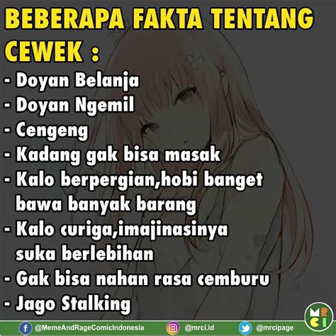 10 Meme Serba Serbi Cewek Ini Kocaknya Nyindir Banget