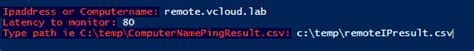 VGeek Capture Ping Latency Or Drops Results With Powershell Part