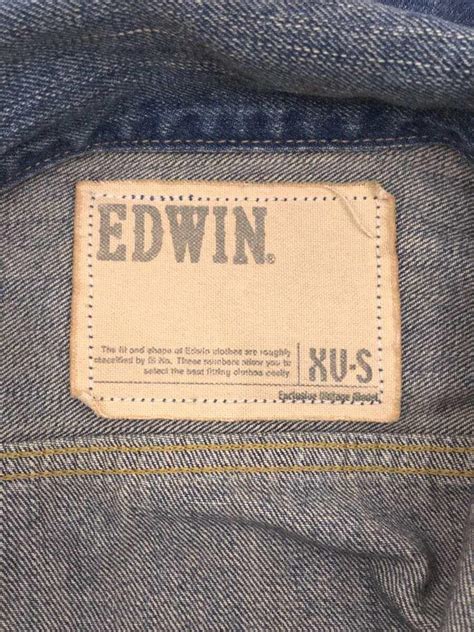 Edwinエドウィン Gジャンlデニムidg 古着の販売・通販ならセカンドストリート