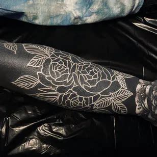 White On Black Tattoo You Can Tattoo White Over Black Black White