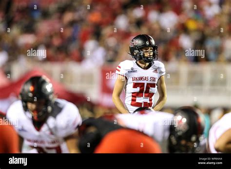 Halbzeit 7 Sep 2019 Arkansas State Roten Wölfe Ort Kicker Blake