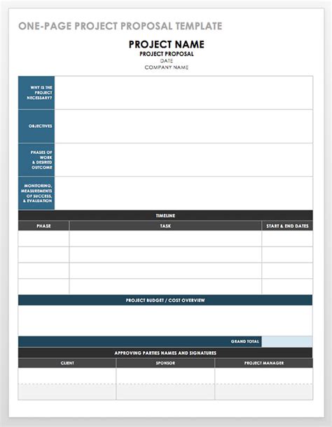 It Project Proposal Template