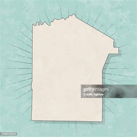 Jefferson County Pennsylvania Map In Retro Vintage Style Old Textured