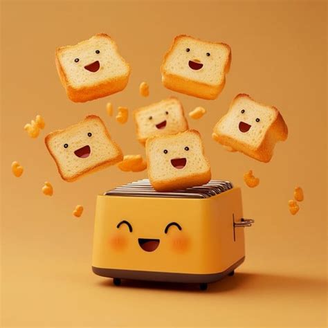 Free Toaster Toasting Bread Image Toaster Bread Smiling Download At Stockcake