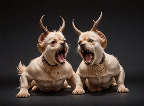 Hell Hounds Made With Starryai Rstarryai