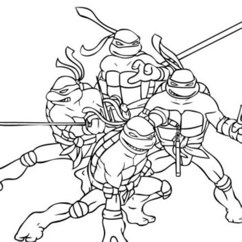 Tmnt Free Coloring Pages