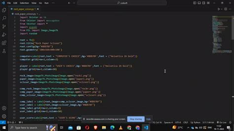 Anitha Bhattu On Linkedin Rockpaperscissor Gui Pythonprogramming