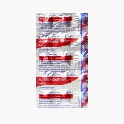 Avil 25 Tab Pheniramine Maleate Tablets 1x15 Tablets At ₹ 100stripe