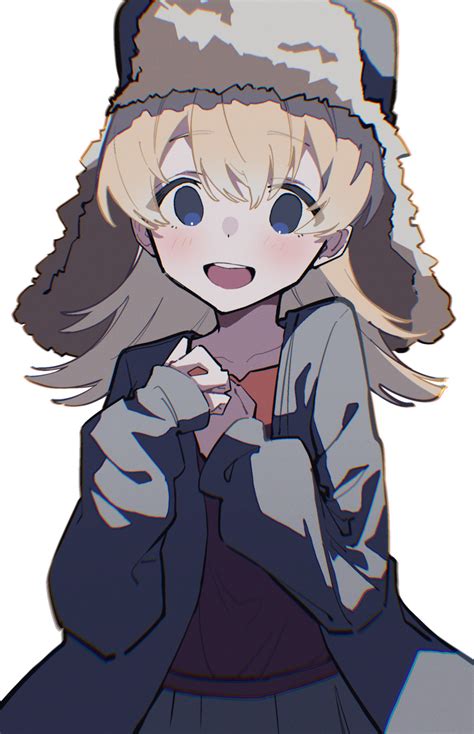 Safebooru 1girl Absurdres Black Jacket Blonde Hair Blue Eyes Blush