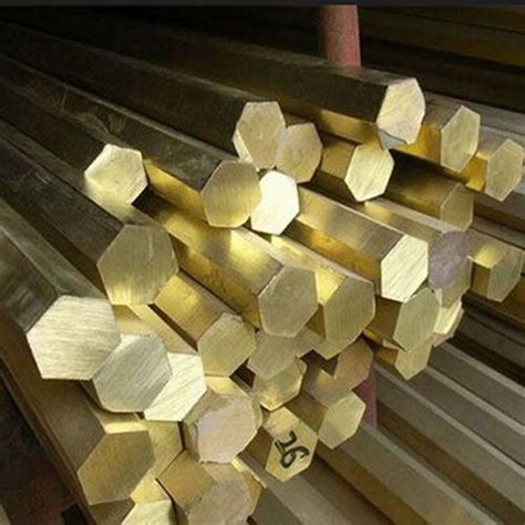 Hot Rolled Hexagonal Brass Rod For Industrial At ₹ 500kilogram In