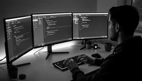 Free Developer Coding Workspace Image Developer Programming Coding