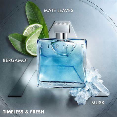 Azzaro Chrome Cologne T Set For Men 2 Pieces Precision Control