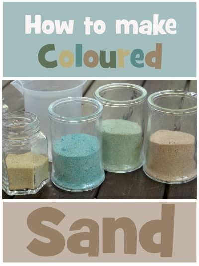 How To Make Coloured Sand Follow These Simple Instructions
