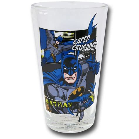Dc Comic Panel Action Pint Glass Set