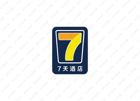 7天酒店logo矢量标志素材 设计无忧网