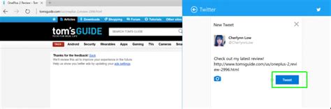 How To Share A Web Page In Edge Browser Laptop Mag