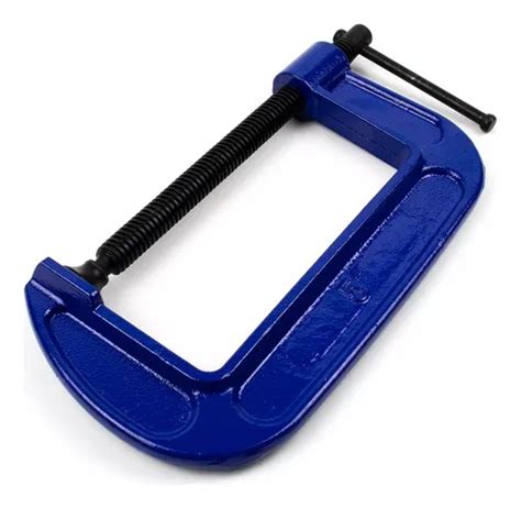 Grampo Sargento 5 Polegadas Tipo C Carpinteiro Marceneiro Parcelamento Sem Juros