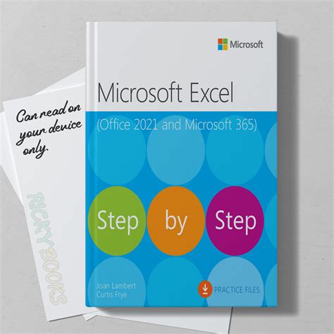Microsoft Excel Step By Step Office 2021 And Microsoft 365 1st Edition Curtis Frye Joan