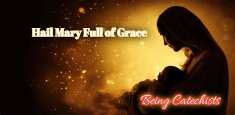 ~ Ave Maria ~ The Efficacy And Power Of One Hail Mary Latin Ave Maria