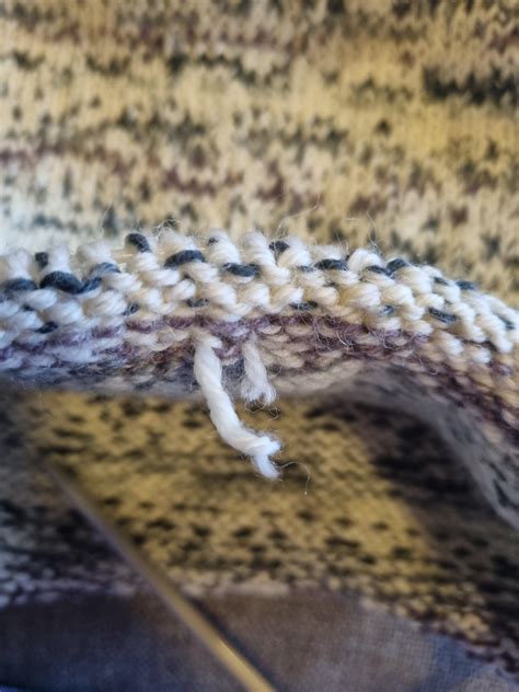 Yarn Join Has Come Undone Help Can I Fix It Without Undoing Those Few Rows Rknittinghelp
